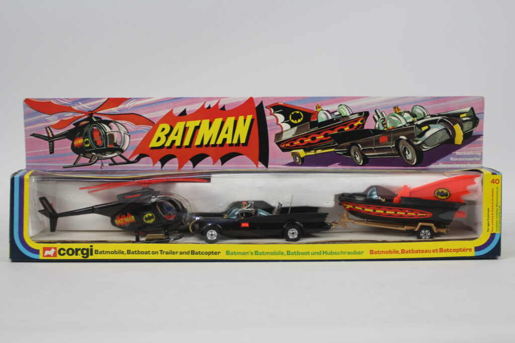 Rare Corgi Batman boxed set for auction | British Toy Auctions